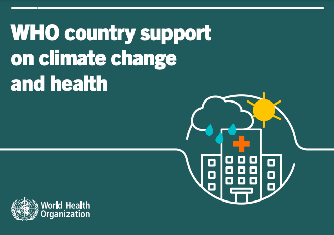 WHO Country Support on Climate Change and Health - Visual Guide ...