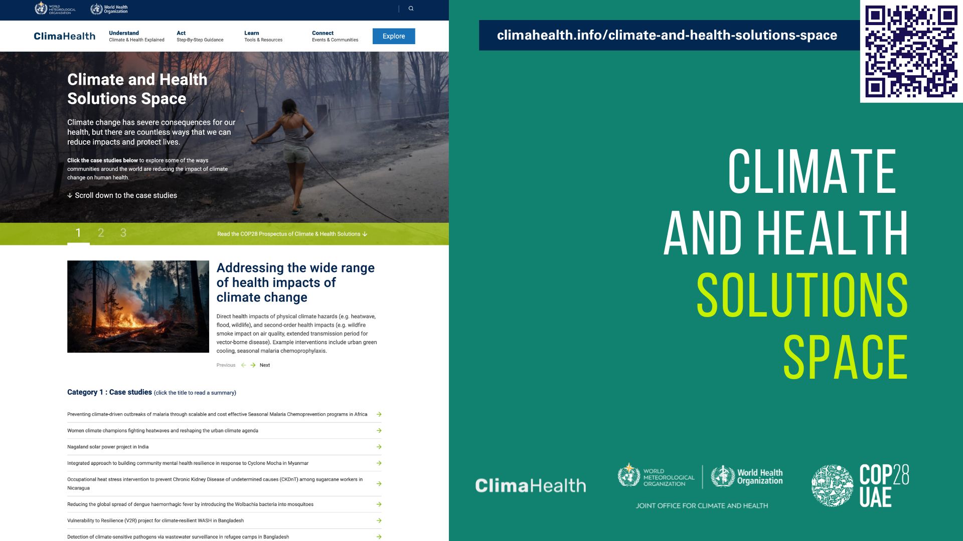 Climate and Health Solutions Space - ClimaHealth